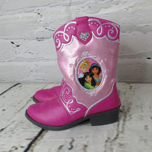 Disney | Shoes | Disney Princess Toddler Girls Cowboy Boots | Poshmark